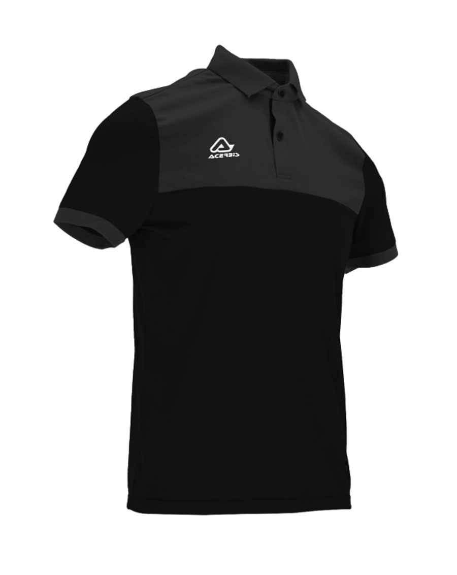 Acerbis majica Harpaston Polo crna