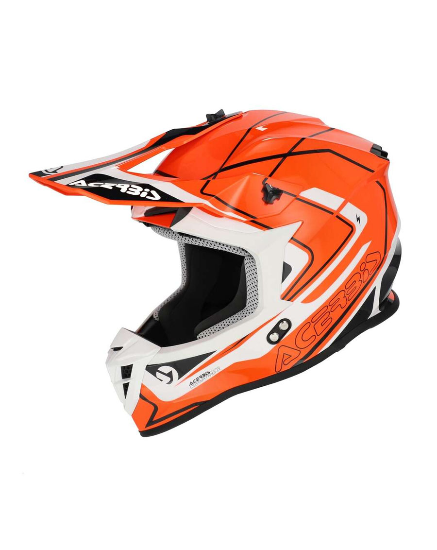 Acerbis kros kaciga Linear orange