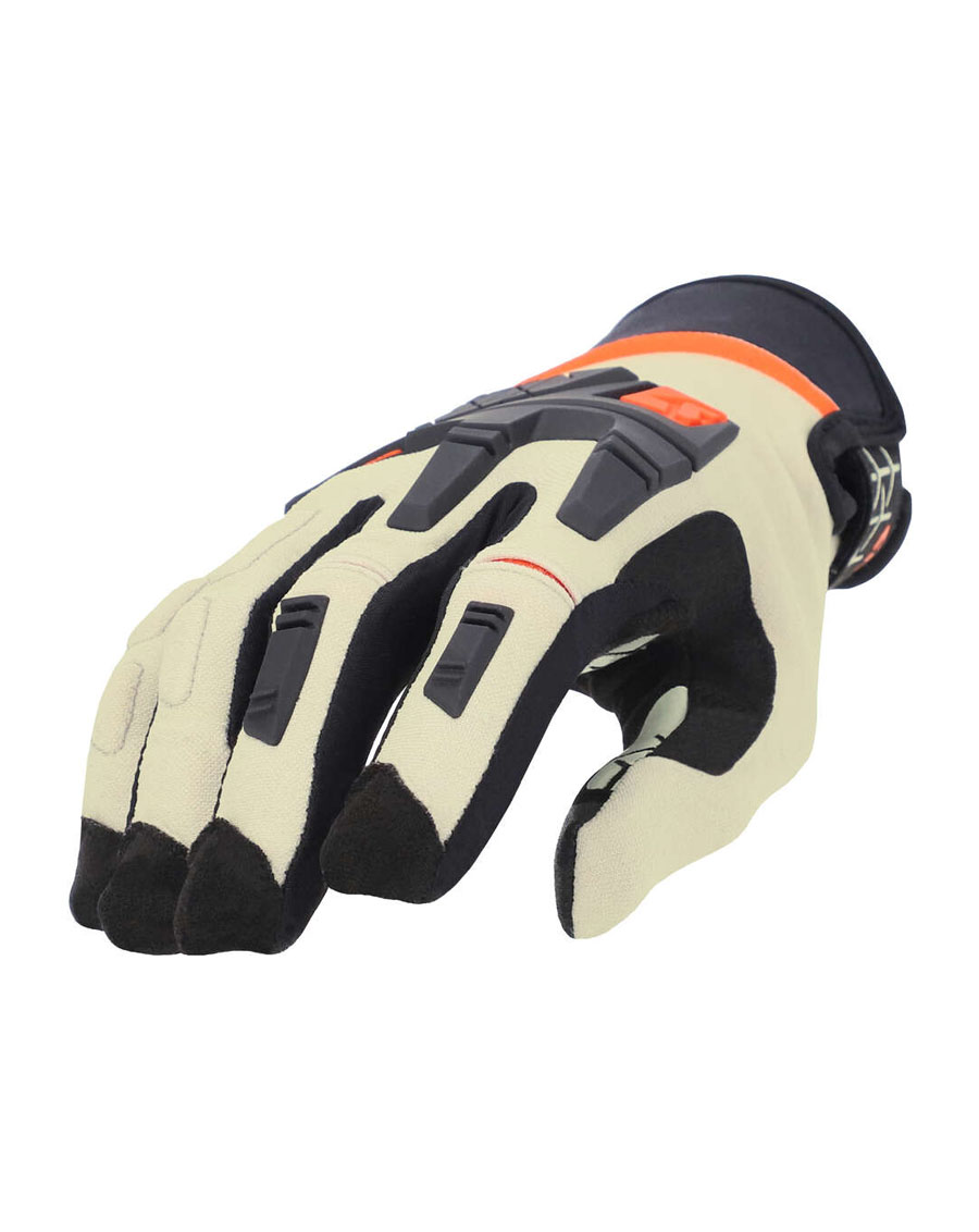 Acerbis X-Enduro moto rukavice bež/crne