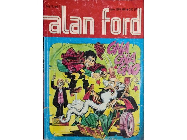 Alan Ford - broj 12- Gna gna gno