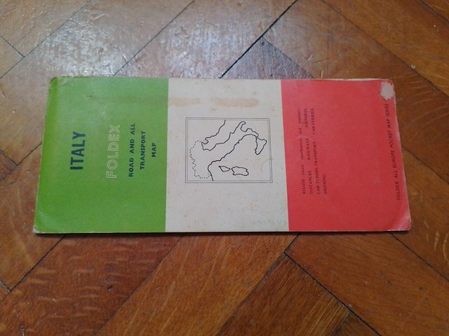 ITALY, Road and All Transport Map