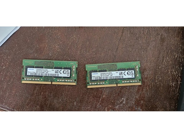 2 х 8 GB DDR4 SAMSUNG SODIMM 3200MHz za laptop