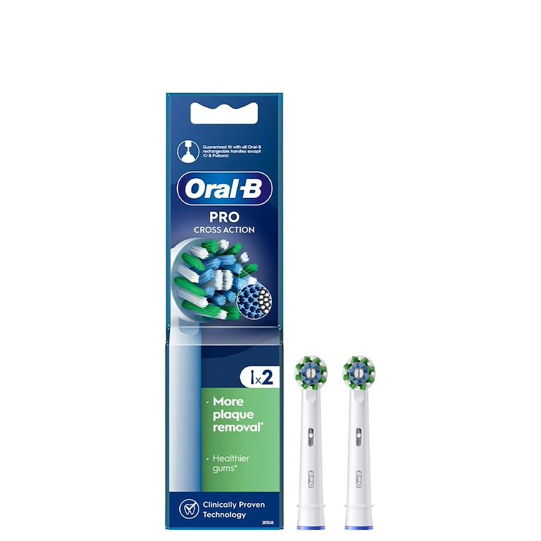 ORAL B ČETKICA ELEKTRIČNA REFIL CROSS ACTION 2/1