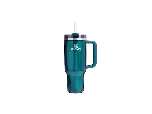 Termos - Stanley, The Quencher H2.0, Fluted, Tumbler, Marina Shine, 1.18 L