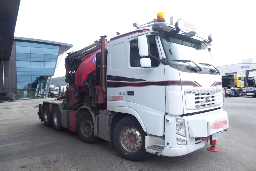 Volvo FH 540 8x4 Retader Crane Effer 1750-8S JIB 8S tegljač