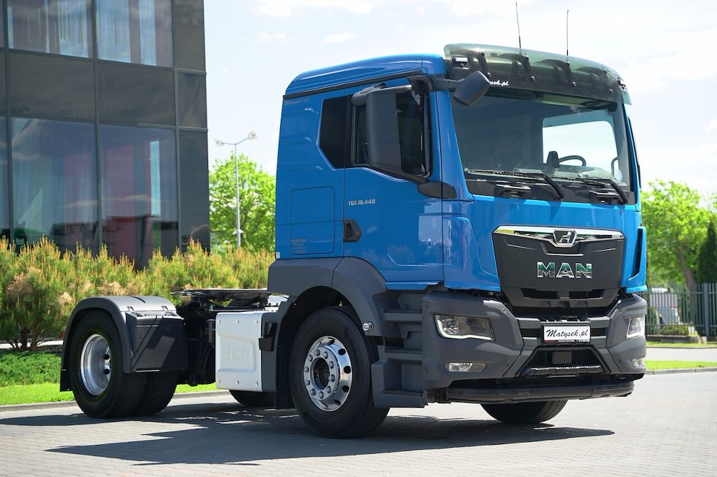 MAN TGS 18.440 / RETARDER /  ALUFELGI / NISKA KABINA / EURO 6 / tegljač