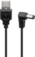 KABEL USB A - DC 5,5x2,1 1,5m