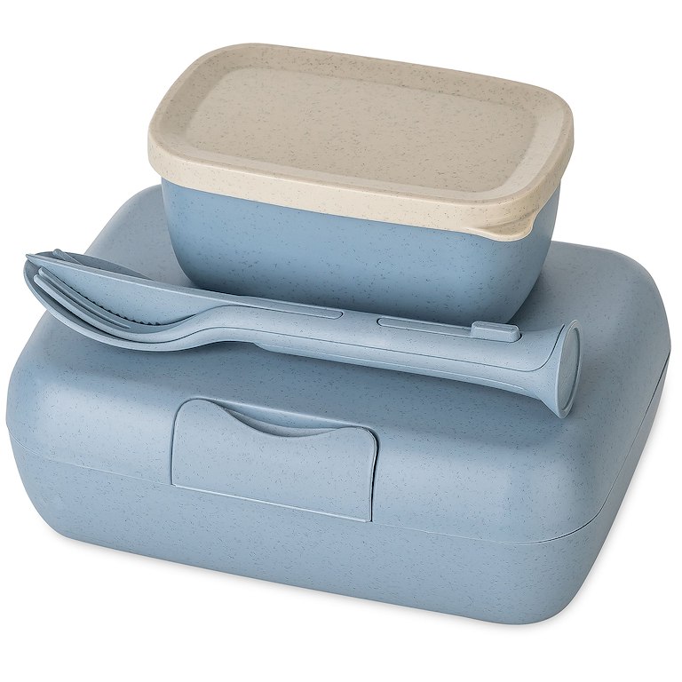 KUTIJA ZA UŽINU SA ESCAJGOM – Lunch box set with cutlery CANDY READY