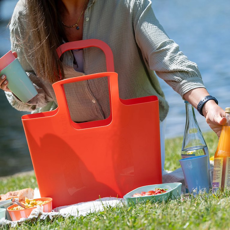 TORBA XL – TASCHE XL Bag strong coral