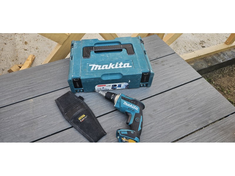 Makita DFS452 Aku Šrafilica za Gips Karton + Makpac