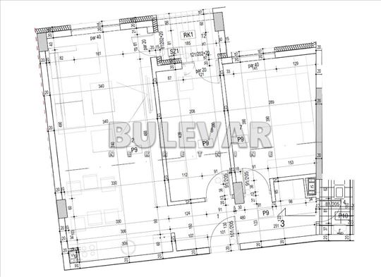 Novogradnja sa pogledom na Nišavu, 57.55 m2