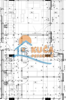 Novogradnja sa pogledom na Nišavu, 92.64 m2