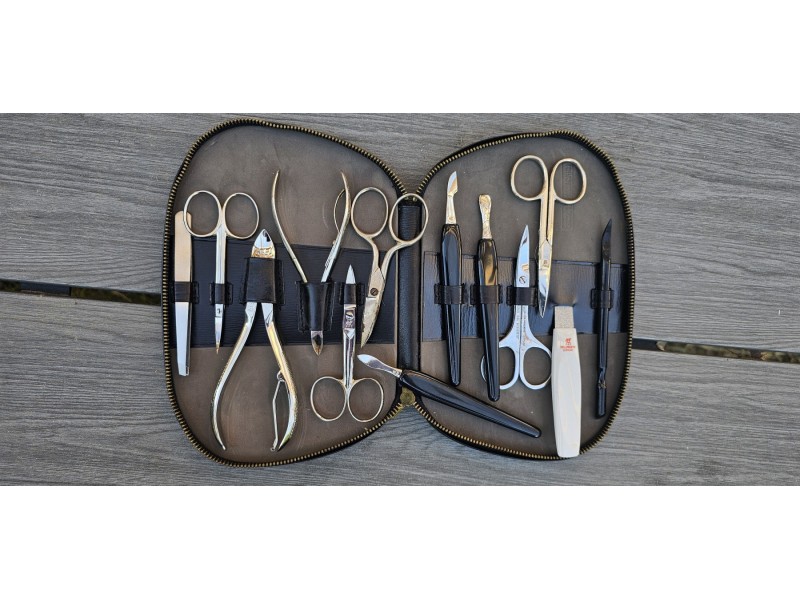 Zwilling Germany Manikir Set u Futroli
