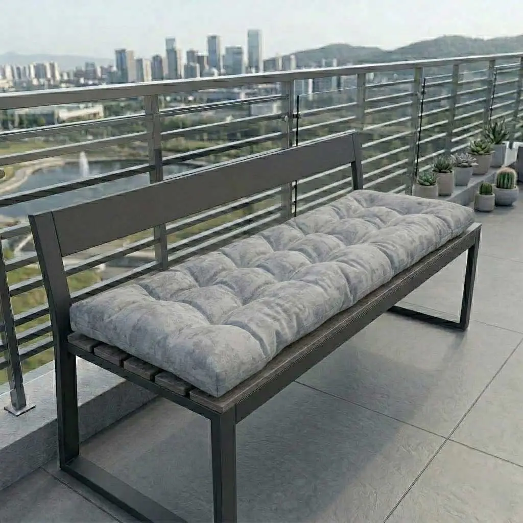 Jastuk za Klupu 200x40cm MARBLE GREY