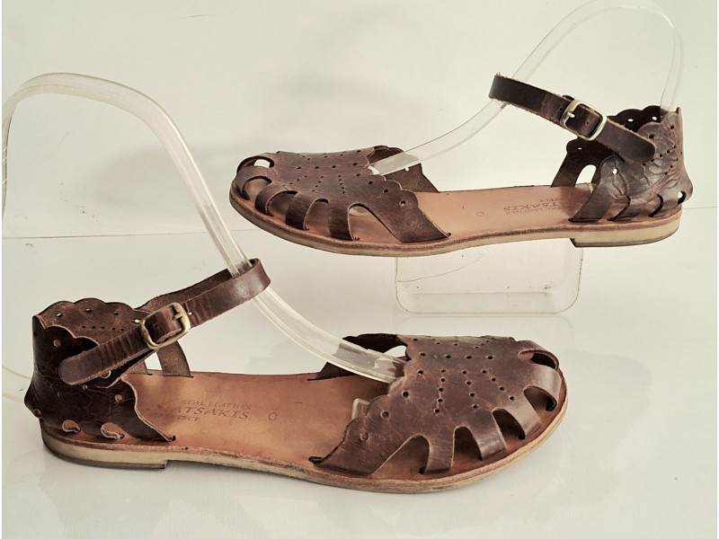 KOZNE ,,KLIMATSAKIS,, kao NOVE sandale br.41