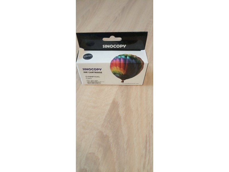 Sinocopy Canon CLI-571C XL kertridž (crn) – novo