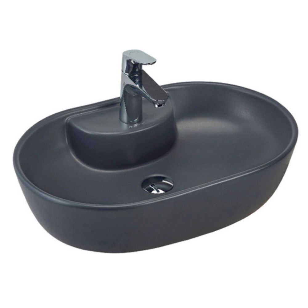 Umivaonik knidos 60cm sivi sa rupom