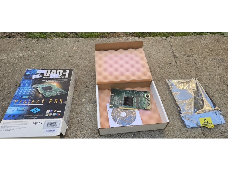 Universal Audio UAD-1 Project PAK DSP PCI kartica + plu