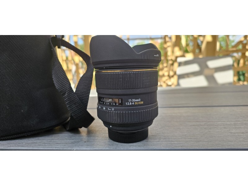 Sigma EX 17-35mm f-2.8-4 DG HSM Objektiv + EX Futrola