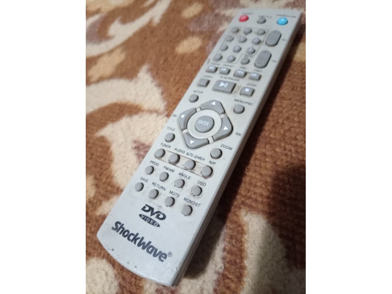 Daljinski upravljač za dvd Shock Wave