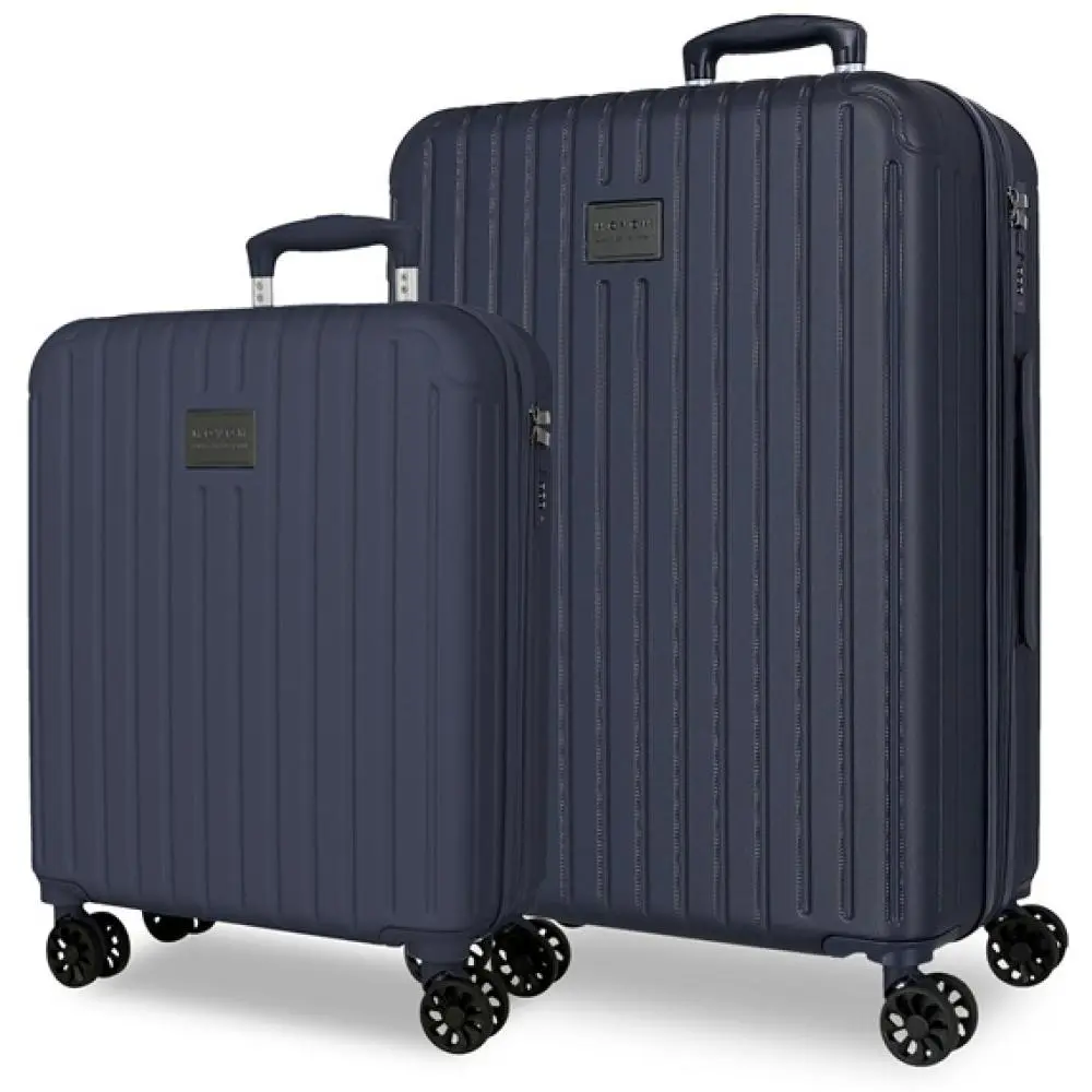 Komplet proširivih kofera 55cm i 68cm Movom Timber navy 55589