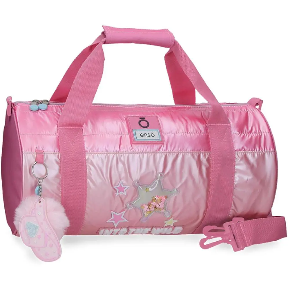 Putna torba ili torba za trening Enso Into The Wild pink 99830