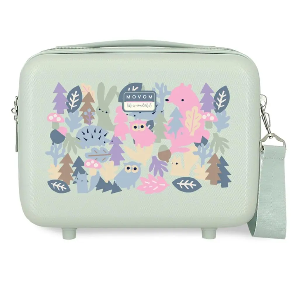 ABS neseser - kozmetički kofer Movom Forest mint 32519