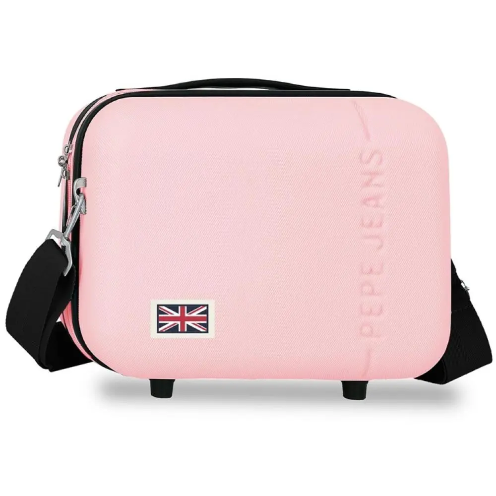 Neseser kofer za kozmetiku i šminku PJL Aris light pink 63239