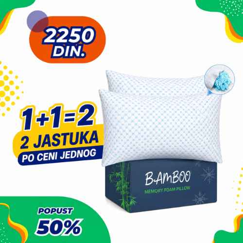 Set od 2 Dreamory Comfort klasična jastuka 40×60