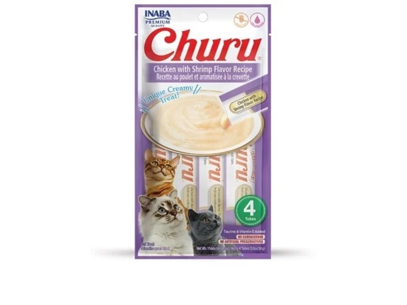 Inaba Churu Cat Pile i Škampi 14g