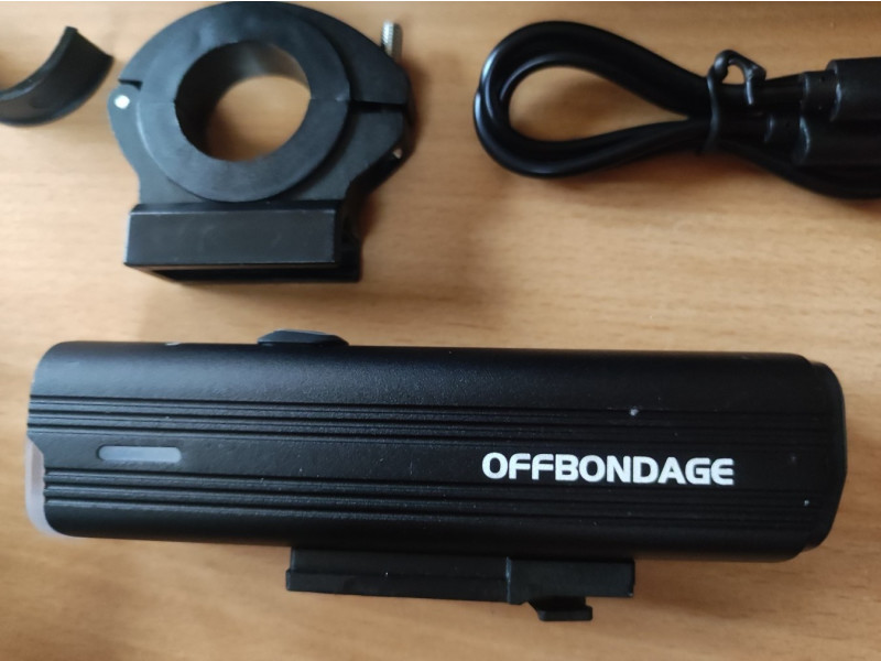 Svetlo za bicikl trotinet prednje USB punjiva 4800mAh
