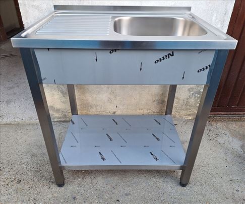 Jednodelna inox sudopera 80x60