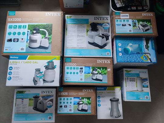 Intex bestway pescane I filterske pumpe i usisivac
