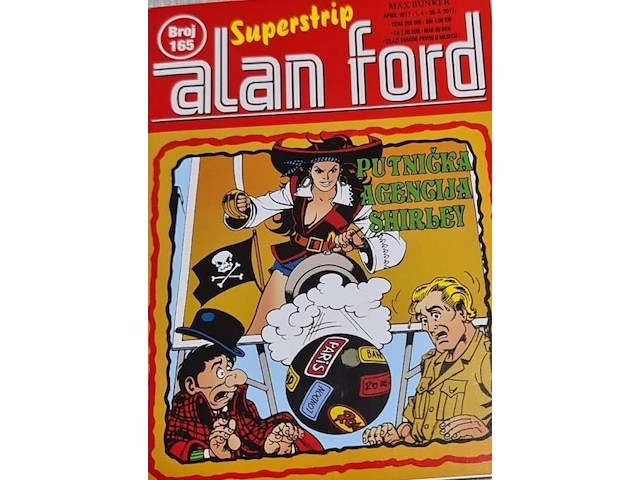 Alan Ford -br. 165 Putnička agencija Shirley