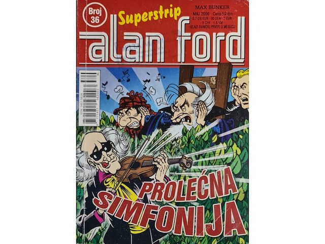 Alan Ford - br. 36 - Prolećna simfonija
