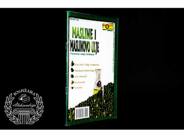 MASLINE I MASLINOVO ULJE