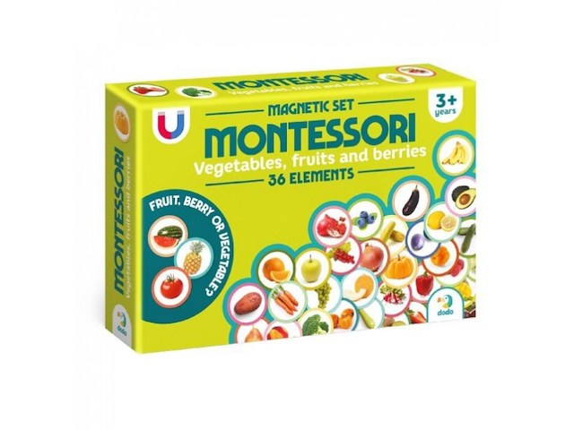 Montesori magneti voce, povrce