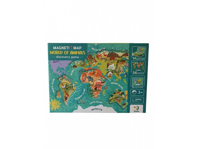 Magnetna mapa zivotinje sveta