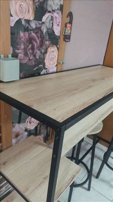 Barski sto plus dve stolice Novo