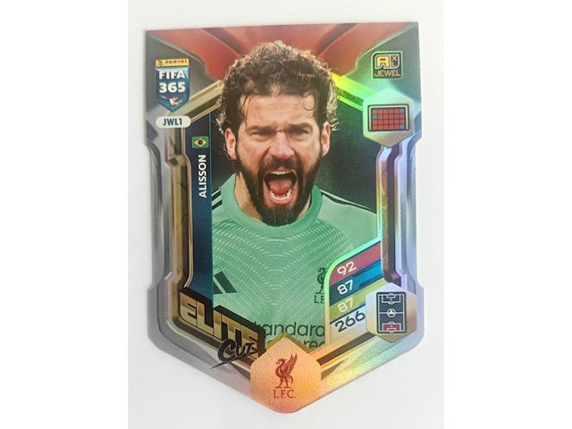 2026 FIFA 365 Adrenalyn XL Alisson Elite Cut