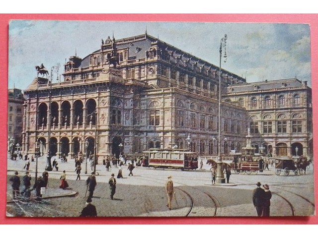 WIEN I. - HOF-OPER.-RAZGLEDNICA (1922.godina)- (čista)