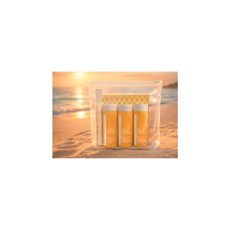 contempora SUNLOVERS travel kit 3x100ml sa arganovim uljem i uv filterom