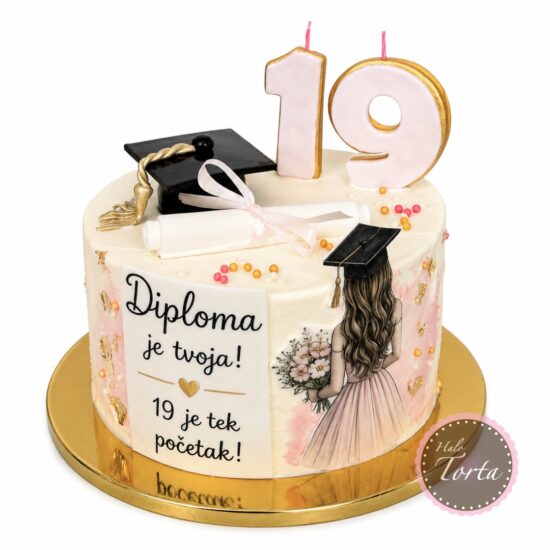 Torta Diploma je tvoja