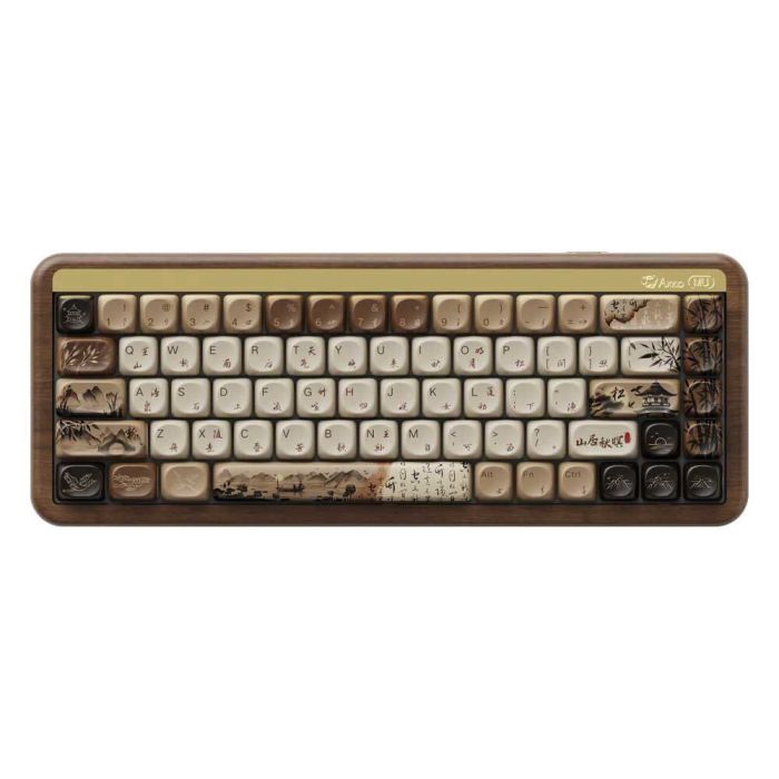 Akko Mountain Seclusion - Wooden Mechanical Gaming Keyboard