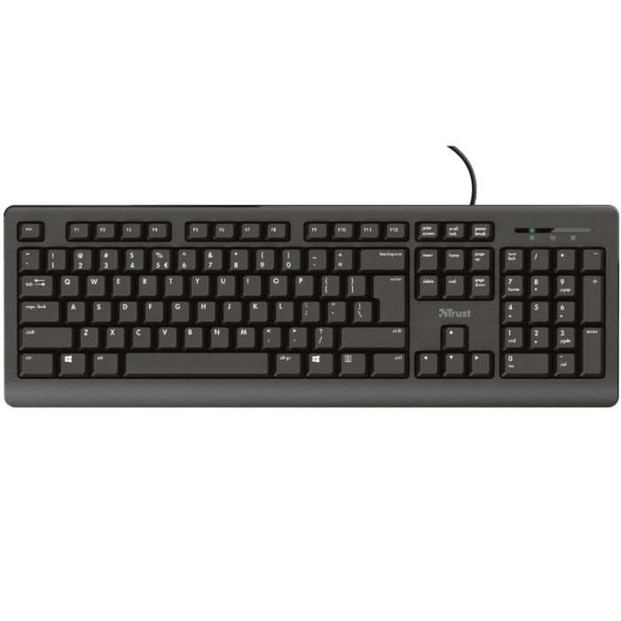 Tastatura TRUST Primo Illuminated žicna/SRB/osvetljenje/crna