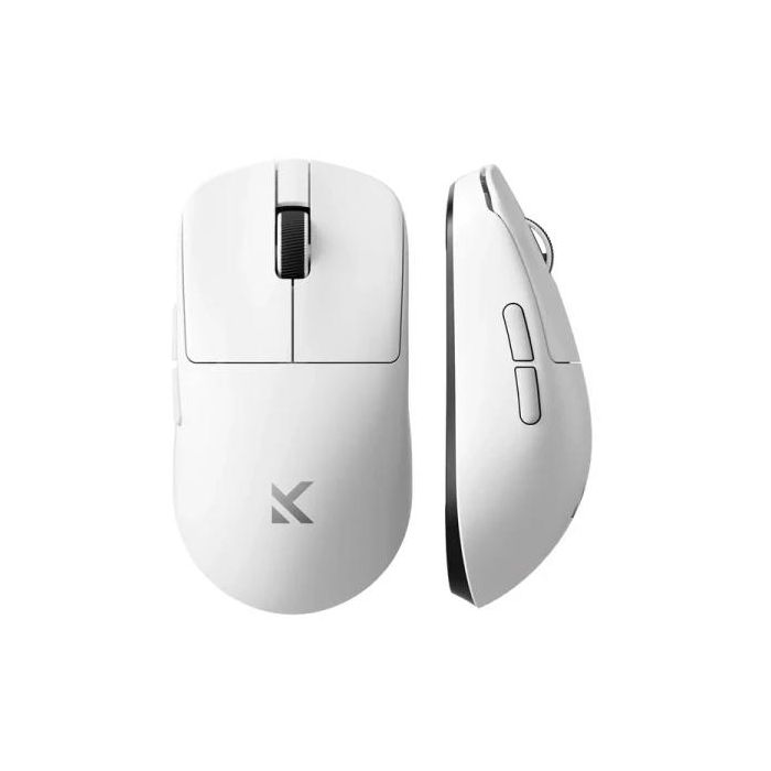 Bežični gaming miš MCHOSE L7 Ultra Plus White /PAW3395/8Hz pooling/Kalih Optical