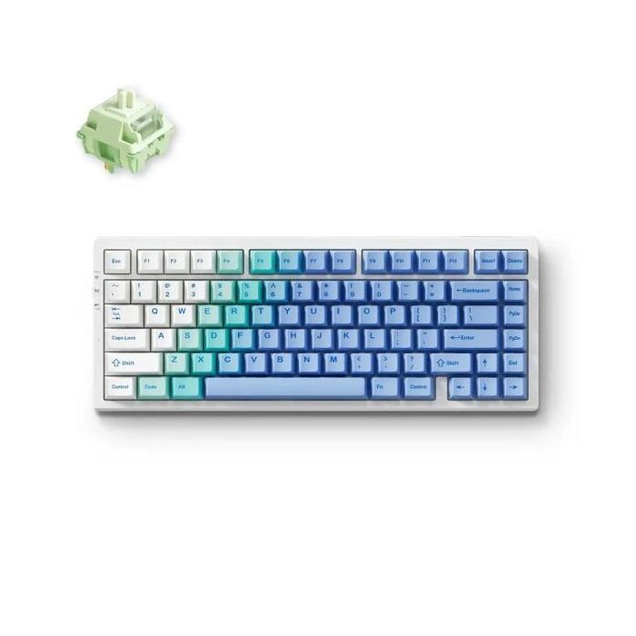 Bežična gaming tastatura MCHOSE G75 Pro Artic Snow/Matcha Latte switch/Mehanical