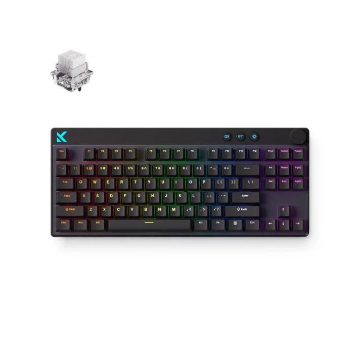 Gaming tastatura MCHOSE Mix 87 Black/Mount Tai Magnetic switch GT