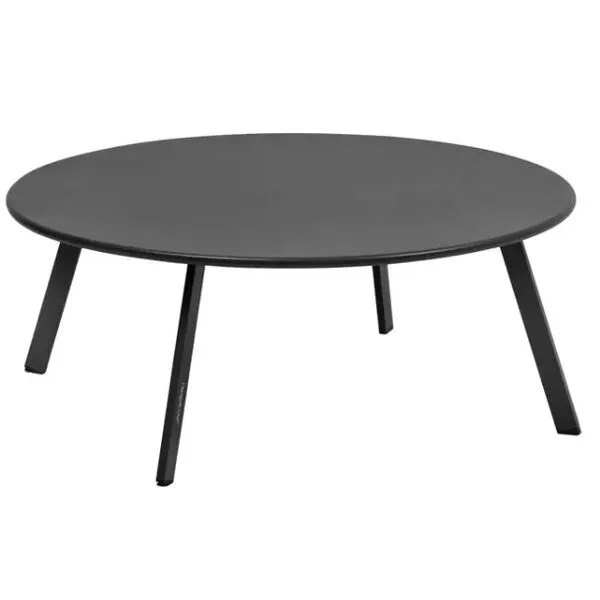Baštenski stočić Saona D90xH35 metal sivi (210857A)