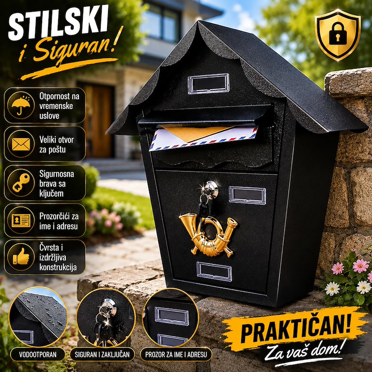 METALNO POŠTANSKO SANDUČE